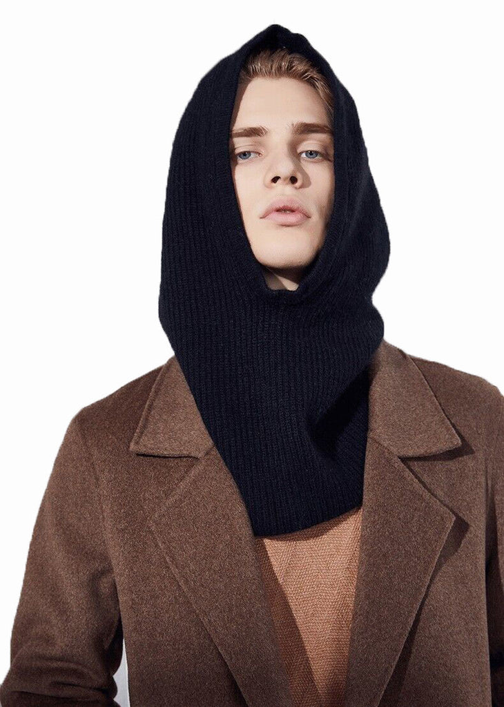 Balaclava Knitted hood Cashmere Blended Unisex New style knitted Hat n ...